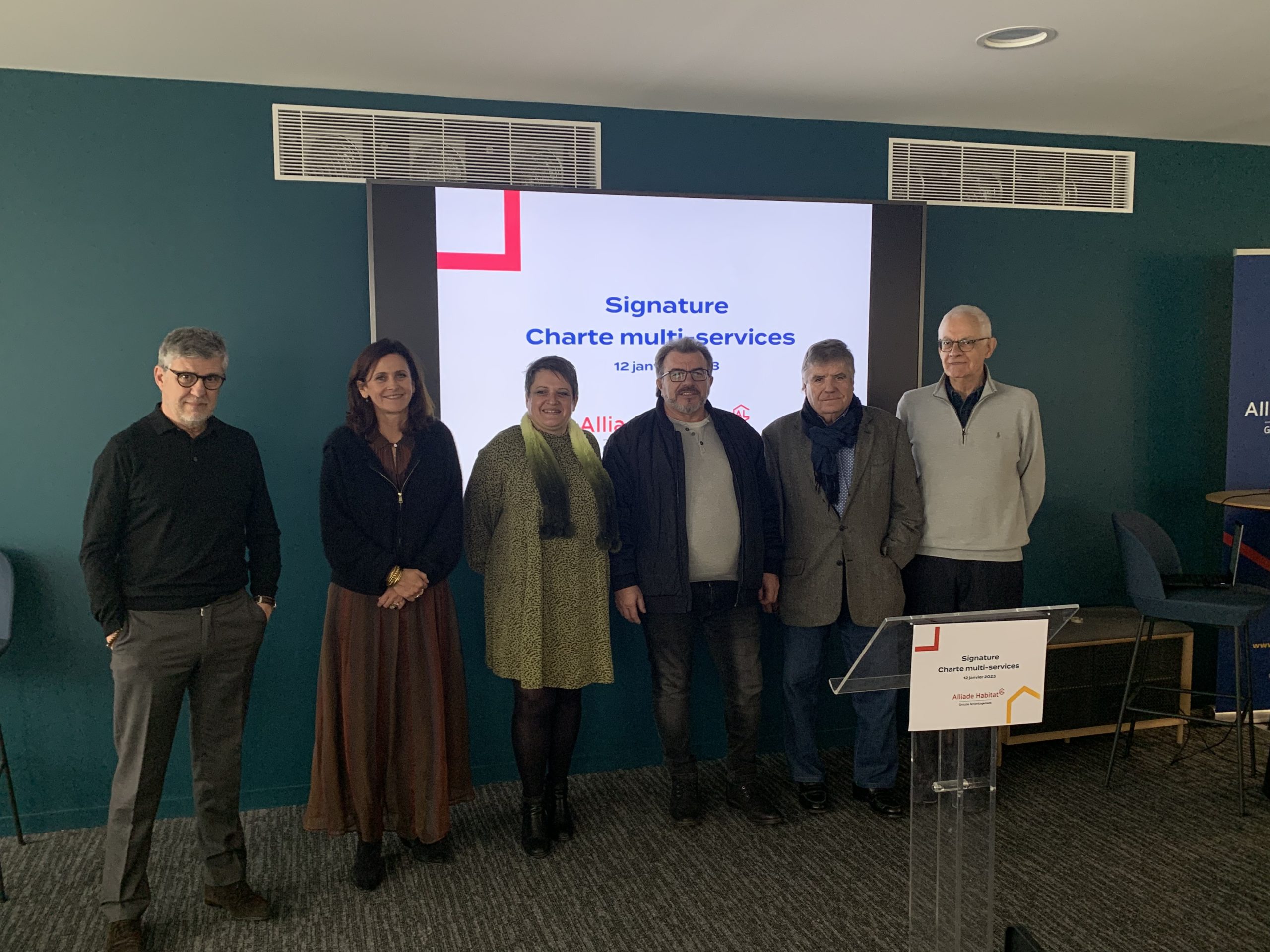 Renouvellement charte multi-services - Alliade Habitat